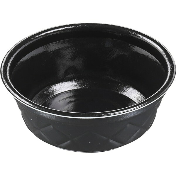 【ケース販売】MFP丸カップ140（52）R　G　黒（1ケース/600枚入）4549379270455 スタック性が高いスープ専用容器 【商品説明】 【規格内容】直径φ140×高さ52mm【材質】マルチFP【色】黒【柄】柄無【商品特徴】スタ...