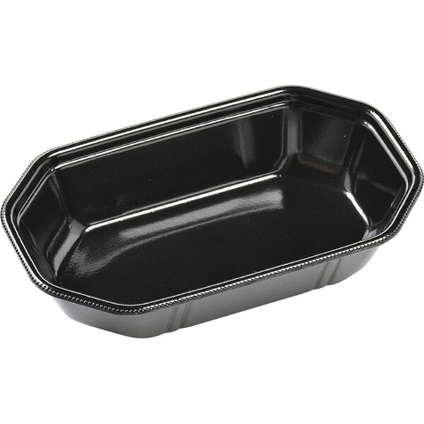 【ケース販売】青果容器　FPフルーツ2（21－13）　黒（1ケース/800枚入）4549379295656 果物と相性の良い柄で売り場を華やかに。 【商品説明】 【規格内容】幅207×奥行126×高さ45mm【材質】PSP【色】黒【柄】柄無...