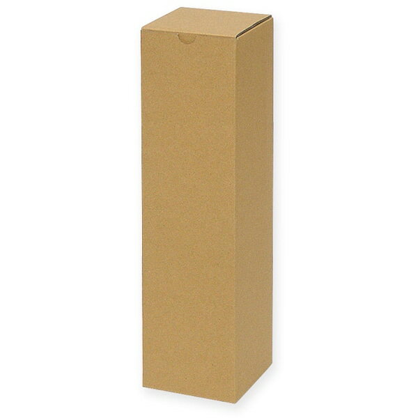 【ケース販売】ギフト箱　K－1058　1本宅配箱（1ケース/50セット入）4547432673830 和洋酒兼用の無地箱です。首止め有り。適応瓶：約Φ90×高さ350mmまで。 【商品説明】 【規格内容】幅90×奥行90×高さ375mm【材...