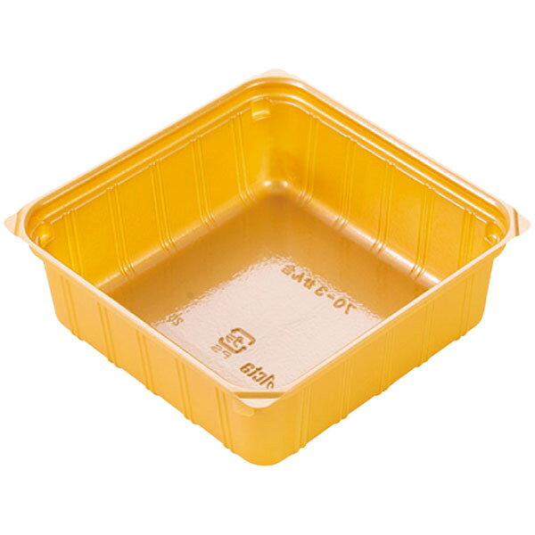 【バラ販売】中仕切　70－3　かん合　金（1袋/100枚入）4537430364212 専用の中敷カップをご用意しました。取り外し可能なカップを使用することで、盛付の作業性が上がります。 【商品説明】 【規格内容】幅100×奥行100×高さ...