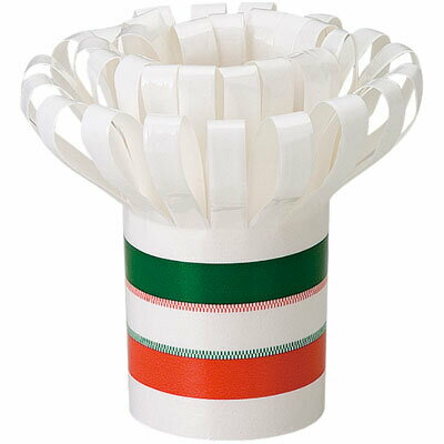 ラミチャップ花　イタリア　27Φ　　1箱(100個) 電子レンジ対応のチャップ花です。 【商品説明】 商品番号：Y013180 ラミチャップ花　イタリア　27Φメーカー名（株）春日商事規格パイ27X52MM色・柄赤緑白/柄付梱包箱100個ケ...