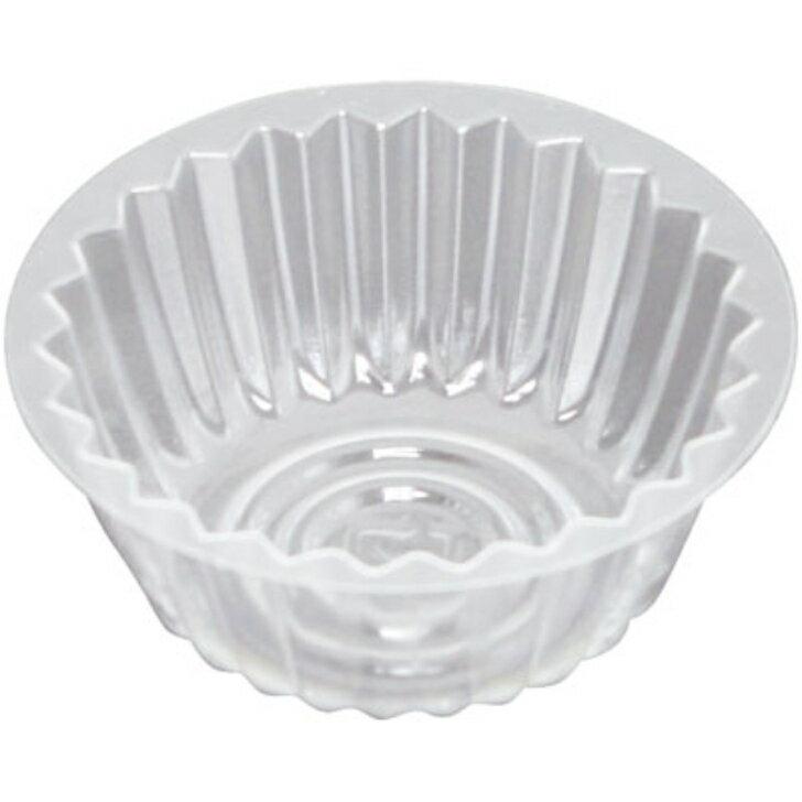 【ケース販売】ホイルカップ　SH−5　透明　（1ケース/12,000枚入） 透明性と光沢がある小型カップです 【商品説明】 透明性と光沢がある小型カップです。剥離性が良く、作業時間の短縮を実現します。復元性に優れ、ゼリー状の食品の型どりなど...