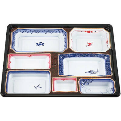 NU−238　美濃本体　1袋/20枚入 蓋は別売りになります。 【商品説明】 和風仕出し容器の定番。ワンランク上の「高級感」が集いの席を彩ります。【規格内容】幅386×奥行316×高さ40mm【耐冷耐熱温度】85℃【材質】HIPS【販売形態...