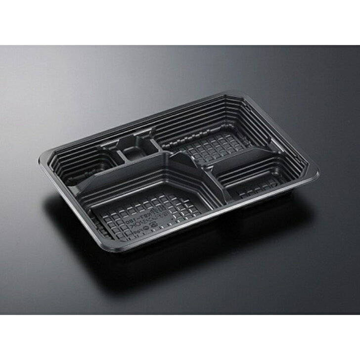 【ケース販売】中央化学 日本製 使い捨て弁当容器 　HSA街弁　K27-19C　BK　身 （1ケース/600枚入） ※蓋は別売りになります。 【商品説明】 シリーズ名街弁(HSA) 製品名HSA街弁　K27-19C　BK　身 製品コード15...