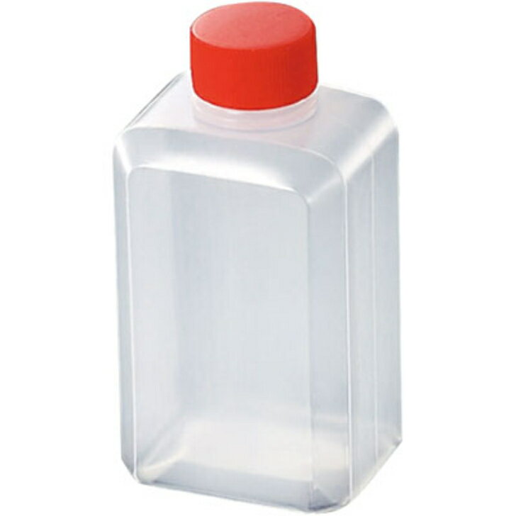 タレビン　一合壜　（D）（1袋/25個入） たれ・調味料入れ、醤油さし 【商品説明】 商品番号：Y003165 タレビン　一合壜　（D）メーカー名中央化学規格53X43X100MM色・柄半透明／赤/柄無梱包袋25個ケース750個【規格内容】...