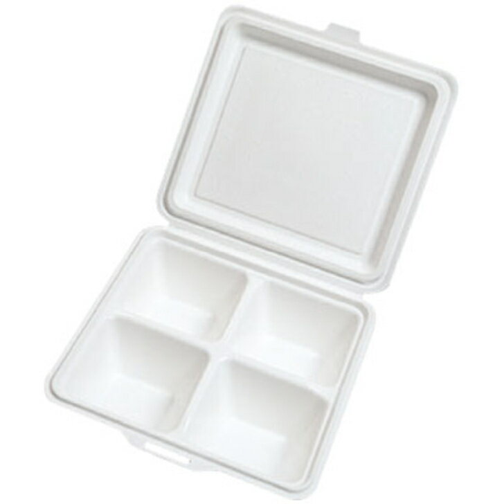 環境に配慮した パルプモールド KM−55 ホワイト（1袋25枚入）幅217×奥行200×高さ56mm 環境に配慮したパルプ（紙）モールド（成型）の紙容器です。 【商品説明】 商品番号：Y014140KM−55　ホワイトメーカー名（株）ケー...