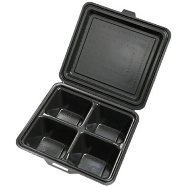 環境に配慮した パルプモールド KM−55 ブラック（1袋25枚入）幅217×奥行200×高さ56mm 環境に配慮したパルプ（紙）モールド（成型）の紙容器です。※「ブラック」は中面がブラック、外面はナチュラルとなっています。 【商品説明】 ...