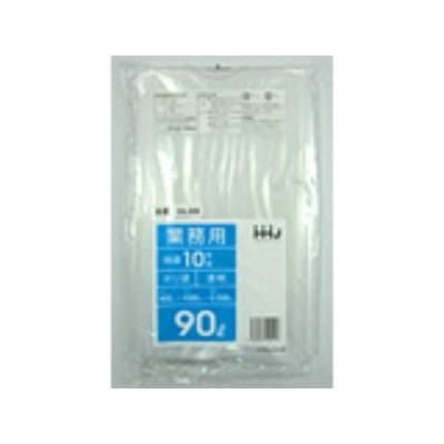 90L ポリ袋 GL93 （透明）●サイズ：0.045×900×1000mm ●材質：LLDPE●入数：10枚