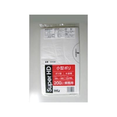 7L ポリ袋 GH09 （半透明）●サイズ：0.010×320×380mm ●材質：HDPE●入数：200枚