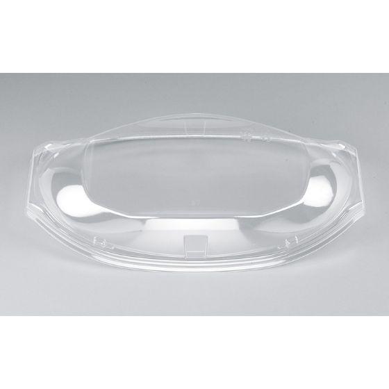 BF芝舟27 嵌合蓋◇お惣菜の容器です。◇スーパーやお弁当やさんで人気です。●蓋：レンジ不可●素材：OPS●耐熱温度：85℃　　　　　●サイズ：237×132×15mm●入数：800枚