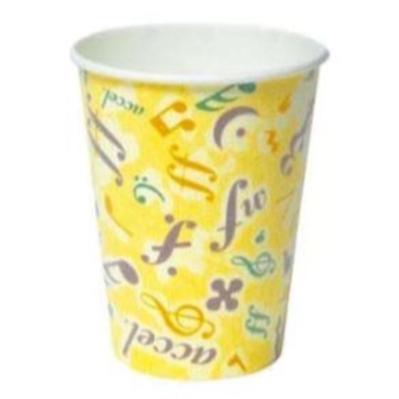 断熱性　発泡紙コップ◇紙コップの表面に特殊な発泡層を施した、滑りにくく持ちやすい断熱コップです。●サイズ：口径76.6×高さ96.3×底径52.5mm●満杯容量272ml●入数：50個　　　　　