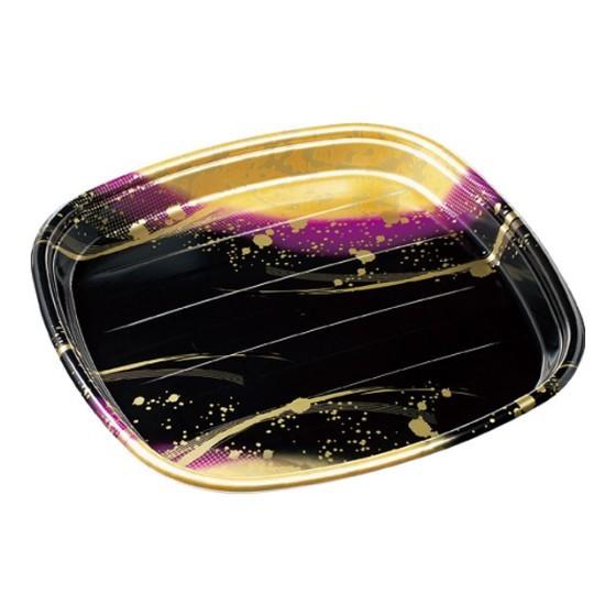 ●材質：PSP●サイズ：394×394×40●入数：10枚寿司桶 すし容器 使い捨て 発泡 6人