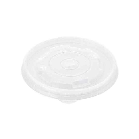 KMカップ◇定番のおみそ汁の容器です。◇お弁当屋さんで人気です。●材質：PP●サイズ：φ105×10mm●入数：50枚　　　　　