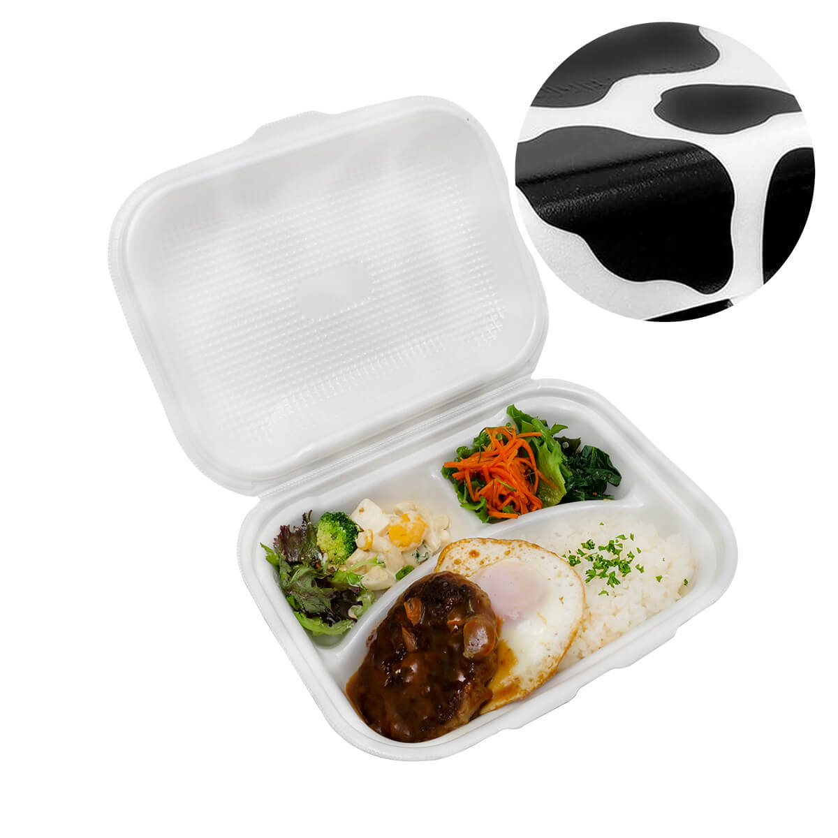 DLVボーノ23-18◇フタがしっかりとはまるので水滴やにおい漏れも防止し、保温性もあるので持ち運びにも便利です。◇フタは取り外せるので取り皿としてもご使用頂けます。◇食べるときに邪魔にならず、処分の際もかさばりません。●本体：レンジ対応不...