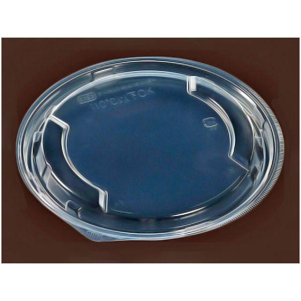 T－ホット麺18小内嵌合通気低蓋PP L◇麺に特化した丼容器。蓋は外れにくい内嵌合タイプ。蒸気が抜ける通気溝付きで、電子レンジ加熱時に蓋が飛びにくい新構造。※本体は別売り。●本体：レンジ対応●素材：PP●サイズ：φ176×14mm●入数：600枚