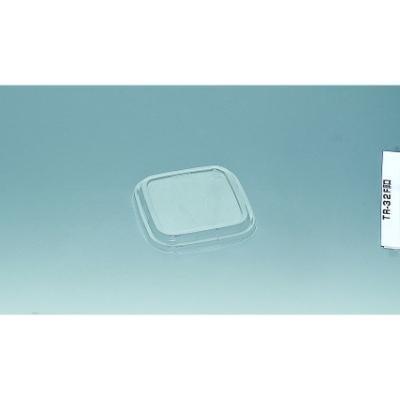 TR-32F 厚口（外嵌合）◇TRシリーズ・多彩な形状でいろいろなメニューに対応！●レンジ不可●素材：OPS●耐熱温度：80℃　　　　　●サイズ：160×160×9mm ●入数：50枚【50枚】TR-32F 厚口（外嵌合） 使い捨て 業務用...