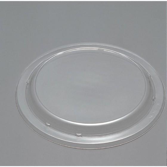 TR-110F（外嵌合） ◇TRシリーズ・多彩な形状でいろいろなメニューに対応！●蓋：レンジ不可●素材：OPS●耐熱温度80℃　　　　　　●サイズ：222×13mm ●入数：50枚【50枚】TR-110F（外嵌合） 円形 福助工業 使い捨て...