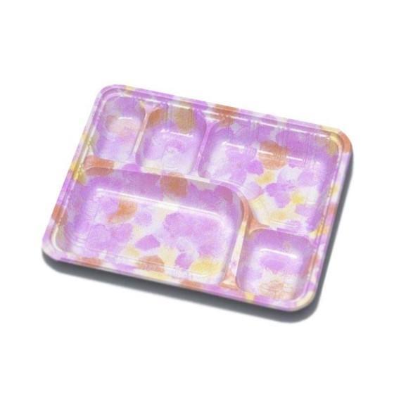 ◇コチラの商品は本体と蓋セットです。●本体：レンジ不可●素材：HIPS●耐熱温度80℃　　　　　　●サイズ：238×190×30mm ●入数：600枚セット（50×12）【600枚セット】LC-613 フローネ（かぶせフタ付） 福助工業 使...