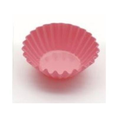 ●材質：ポリエチレンテレフタレート（PET）●形状：丸型●耐熱温度：180℃●サイズ（底×高さ）：31×15mm【500枚】4A PET×2 フィルムケース 4号浅口（桃） 業務用 惣菜 おかずカップ 500枚×1本 おかずカップ・お弁当の...