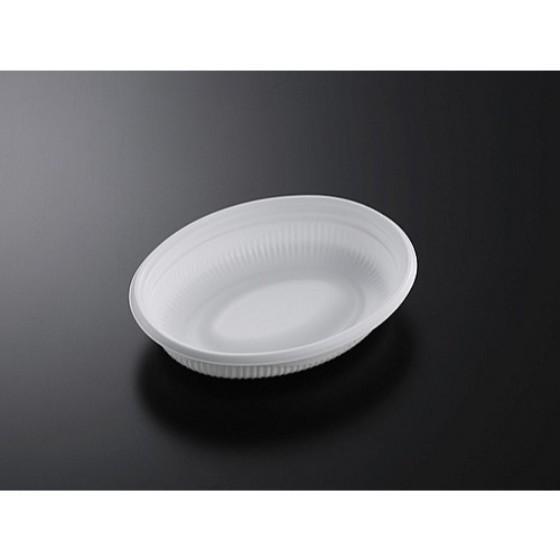 ※約370ml●本体：レンジ対応●素材：SD●耐熱温度：130℃　　　　　●サイズ：200×160×40mm ●入数（ケース）：600枚（50枚入×12袋）【50枚】SDビストロ M20-16 W 身 中央化学 使い捨て 弁当 おかず 中華...