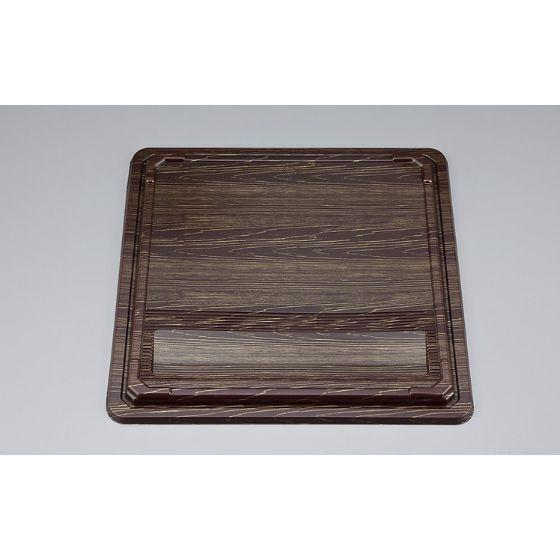 CU-232 うつろい共蓋●蓋：レンジ不可●材質：HIPS●耐熱温度：85℃ ●サイズ：272×272×10mm●入数：20枚