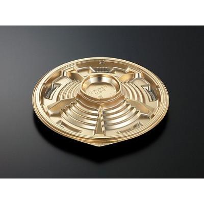 デリデコ◇蓋が高くドーム状なので三次元的な盛り付けが可能です！◇売り場で圧倒的な存在感を演出します。●レンジ不可●素材：HIPS●耐熱温度：90℃●サイズ：φ280×63mm●入数：20枚