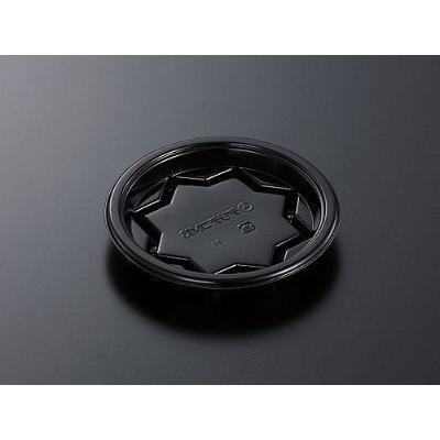 デリデコ◇蓋が高くドーム状なので三次元的な盛り付けが可能です！◇売り場で圧倒的な存在感を演出します。●レンジ不可●素材：HIPS●耐熱温度：90℃●サイズ：φ135×21mm●入数：20枚