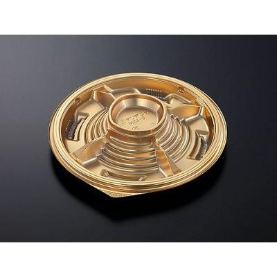 デリデコ◇蓋が高くドーム状なので三次元的な盛り付けが可能です！◇売り場で圧倒的な存在感を演出します。●レンジ不可●素材：HIPS●耐熱温度：90℃●サイズ：φ235×58mm●入数：20枚