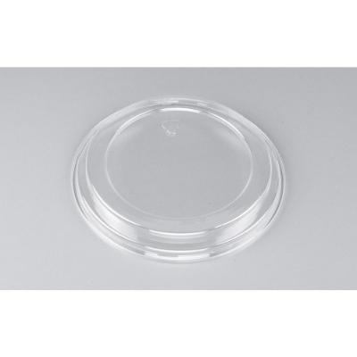 BF-360-B 嵌合蓋◇定番のどんぶり容器です。◇テイクアウトにもイベントにも最適です。◇レンジ対応のどんぶりです！●蓋：レンジ不可●素材：OPS●耐熱温度85℃　　　　　　●サイズ：φ138×9mm ●入数：1200枚（50枚×24）