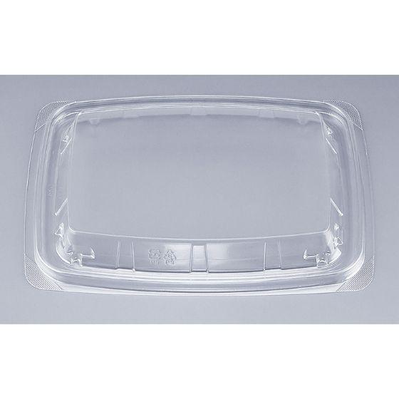 BFエコD39 嵌合蓋◇BFエコD33 笹織部 本体、BFエコD33 織吹 本体、BFエコD33 浮草 本体、BFエコD33 月竹朱 本体 の蓋です。●蓋：レンジ不可●素材：OPS●耐熱温度：85℃　　　　　●サイズ：252×128×16m...