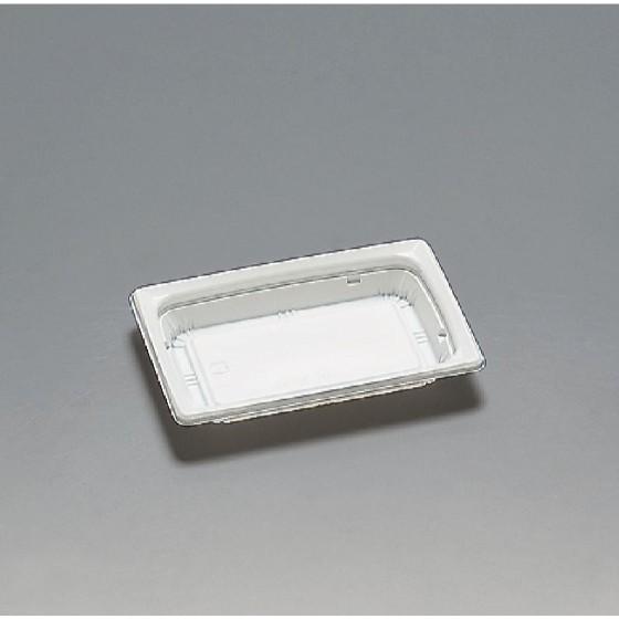 福皿18-12UH 白 本体◇定番のお惣菜の容器です。◇スーパーやお弁当やさんで人気です。●本体：レンジ対応●素材：PPF●耐熱温度：130℃　　　　　●サイズ（mm）：180×120×25●入数：50枚　