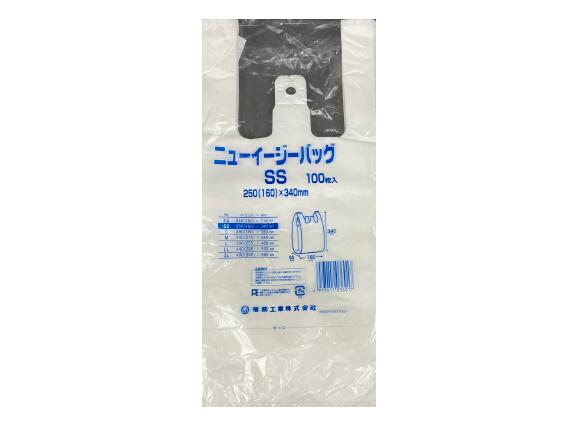 【100枚】レジ袋 ニューイージーバッグ SS 乳白 厚み0.012mm スーパーのレジ袋と言えばこの商品です。ご家庭のゴミ袋としてもお使い頂けます。 5