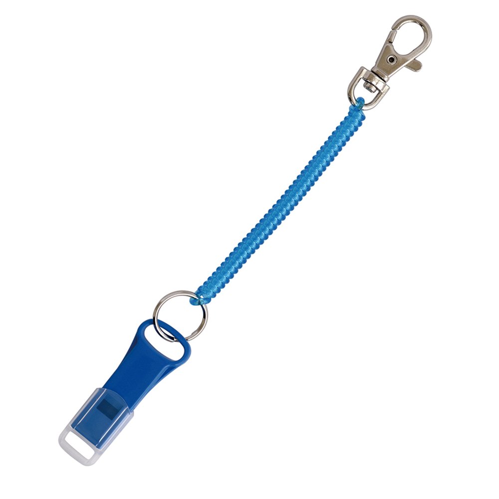 製品仕様 商品名 セキュリティホイッスル　ブルー（103107）　1個 【デビカ】 内容量1個 特徴・人の耳に聞こえやすいとされる、約3.000Hz付近、95dB以上の音。（自社測定）・約30cmまで伸びるスパイラルチェーン付き。・キャップ...