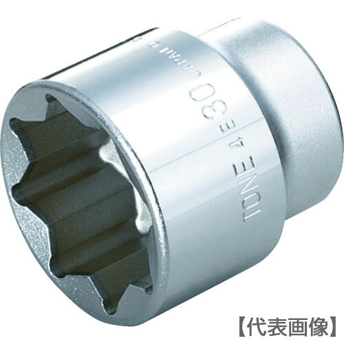 製品仕様 商品名 TONE　ソケット（8角）　22mm（4.00E-22）369-6499【TONE（株）】 内容量1個 販売単位1個 仕様●対辺寸法（mm）:22●差込角（mm）:12.7●全長（mm）:39.5●対辺形状: 仕様2●四角...