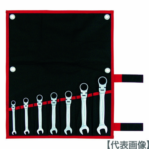 製品仕様 商品名 TONE　コンビネーションラチェットレンチ　首振ラチェットめがねレンチセット　7点セット（RMF700）323-5271【TONE（株）】 内容量1S 販売単位1S 仕様●セット内容:RMF-08、10、12、13、14、...