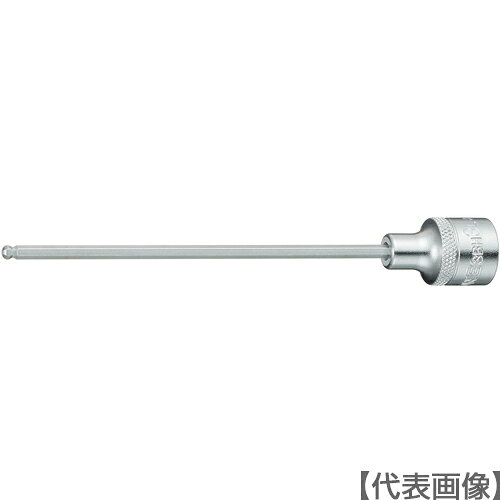 製品仕様 商品名 TONE　ロングボールポイントヘキサゴンソケット　対辺寸法3mm　差込角9．5mm　長さ98mm（119-7444）【TONE（株）】 内容量1個 発注単位1個 仕様・規格●差込角（mm）：9.5●対辺寸法（mm）：3●ビ...