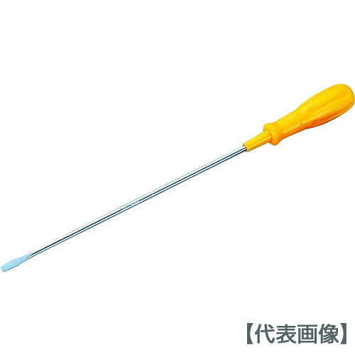 製品仕様 商品名 TONE　樹脂柄ドライバー　長軸ドライバー　（－）0．8×6．0（LD-M）810-9181【TONE（株）】 内容量1個 販売単位1個 仕様●刃先:（-）0.8×6.0●軸長（mm）:267●全長（mm）:395 仕様2...