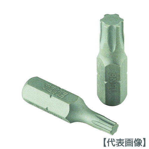 製品仕様 商品名 TONE　オフセット式ラチェットドライバー用ビット　トルクスプラスビット　先端規格6IP（BT6IPS）405-7392【TONE（株）】 内容量1S 販売単位1S 仕様●全長（mm）:25●セット内容:BT-6IP×3個...