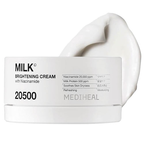 ◆ パッケージデザイン等は予告なく変更される場合がございますので、ご了承ください。 メーカー MEDIHEAL メディヒール 商品名 ミルクブライトニングクリーム 容量 50ml 全成分 水、グリセリン、BG、カプリリルメチコン、パンテノー...