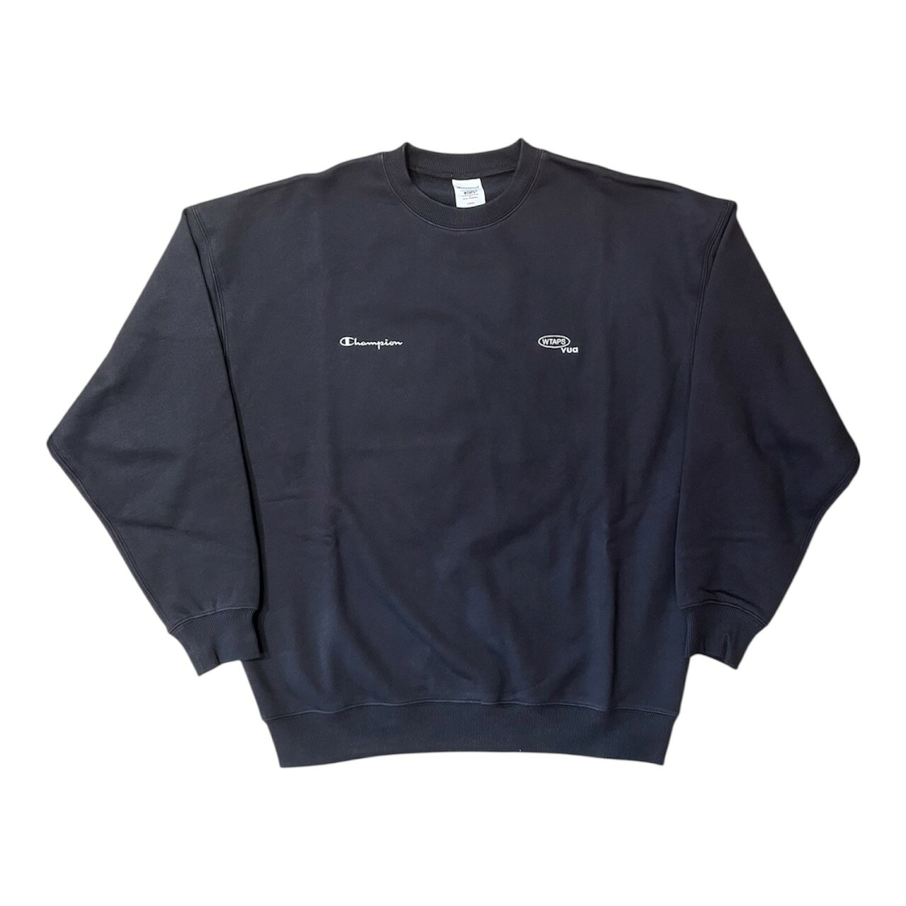商品名WTAPS x Champion Academy / Crew Neck / CTPL "Black"ダブルタップス x チャンピオン アカデミー クルーネック CTPL "ブラック"【252HBCHD-CSM03S】正規品 新古品 ...