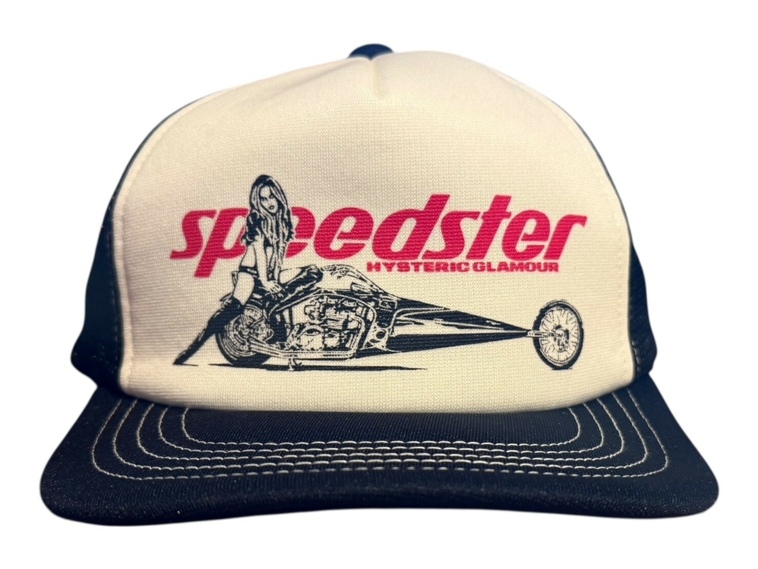 HYSTERIC GLAMOUR Speedster Mesh Cap "Black" DETAIL ＞CONDITION： N ＞COLOR： Black ＞MATERIAL： - ＞付属品： - ＞在庫について： - SIZE ＞SIZ...