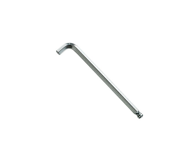 ■重量 17 g■サイズ 対辺サイズ：5mm 曲げ寸法（短）：11mm 曲げ寸法（長）：89mm 六角穴付ボルト：M6 六角穴付止めネジ：M10 ボールポイント傾き角度：16°