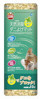 高品質のパイン材（松）を使用したハムスターなどの小動物用敷材です。 ミントの香りでダニを防ぎ、果実由来の消臭成分（柿タンニン）で臭いと雑菌を防ぎます。 ホコリが少なく、優れた保温・吸湿性で冬はポカポカ！夏はサラサラ！ 対象動物 小動物・小鳥全般