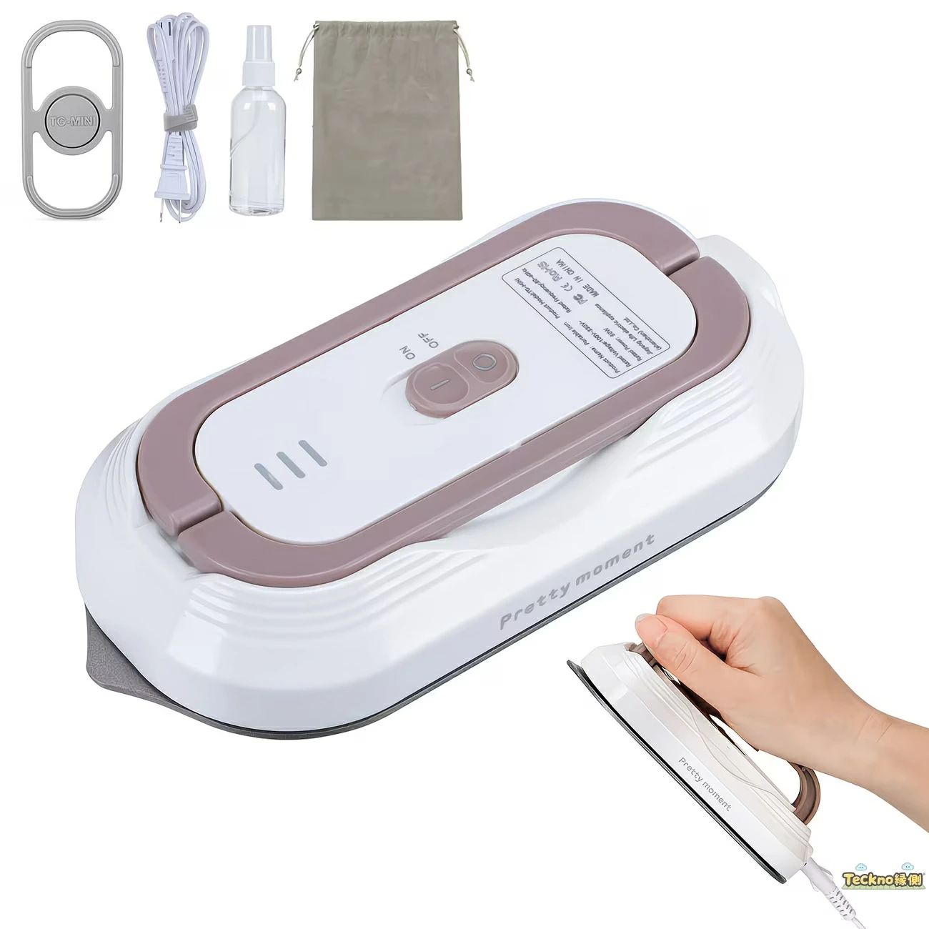 商品情報【10秒急速スチーム】セラミックプレート＋高効率ヒーターで通電10秒で約150℃達成。しわ除去効率向上【多素材対応】温度調節なし但安全設計で、綿・ポリエステル・レーヨン・シルク（低温モード推奨）に対応。焦げ防止コーティングプレート【...