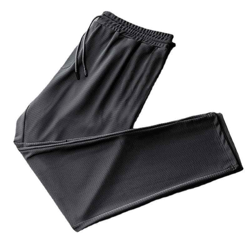 ロングパンツ メンズ 接触 パンツ メッシュ 通気性 ストレッチ イージーパンツ ワイドパンツ ルーズフィット ボトムス オールシーズン カジュアル ゆったり 大きいサイズ 涼しい 快適 軽量 普段使い スポーツ アウトドア 部屋着 動きや...