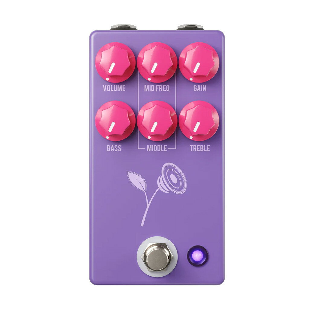 Josh　Scottと影響力の大きいブラジルのギタリスト、Lari Basilioとの共同開発によって生まれた、新しいテイストのディストーション/オーバードライブ「The Violet Distortion」 お気に入りのクリーン・アンプに...