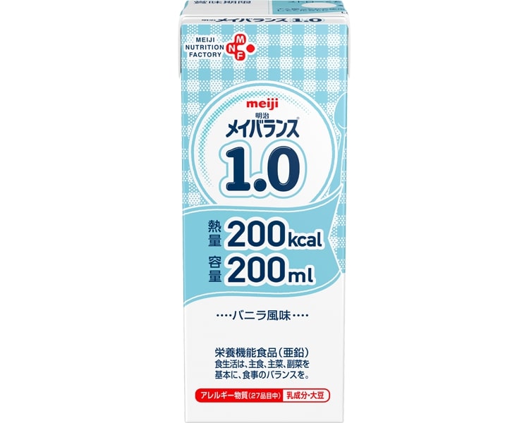 ●原材料／デキストリン、食用油脂（なたね油、パーム分別油）、乳たんぱく質、難消化性デキストリン、ショ糖、フラクトオリゴ糖、食塩、カルニチン、食用酵母/カゼインNa、乳化剤、pH調整剤、水酸化K、塩化K、香料、炭酸Mg、V.C、メタリン酸Na...
