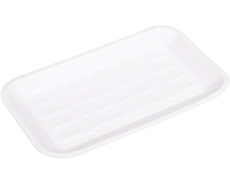 ●サイズ／縦13.5×横22×高さ1.5cm●材質／パルプ●生産国／中国・経済的で衛生的な使いきり紙トレイ。・オートクレープ滅菌不可。【伊藤忠リーテイルリンク】