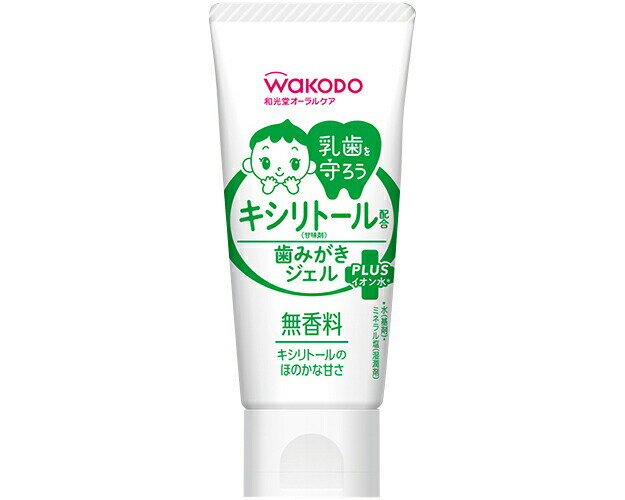 ●対象年齢／6ヶ月頃〜・はじめての歯みがきを習慣化しやすい歯みがきジェル。・はじめての歯みがきから使える、赤ちゃんのお口環境を考えた成分を配合した歯みがきジェル。・防腐剤、研磨剤、発泡剤、アルコール、香料無添加。・キシリトールのほのかな甘さ...