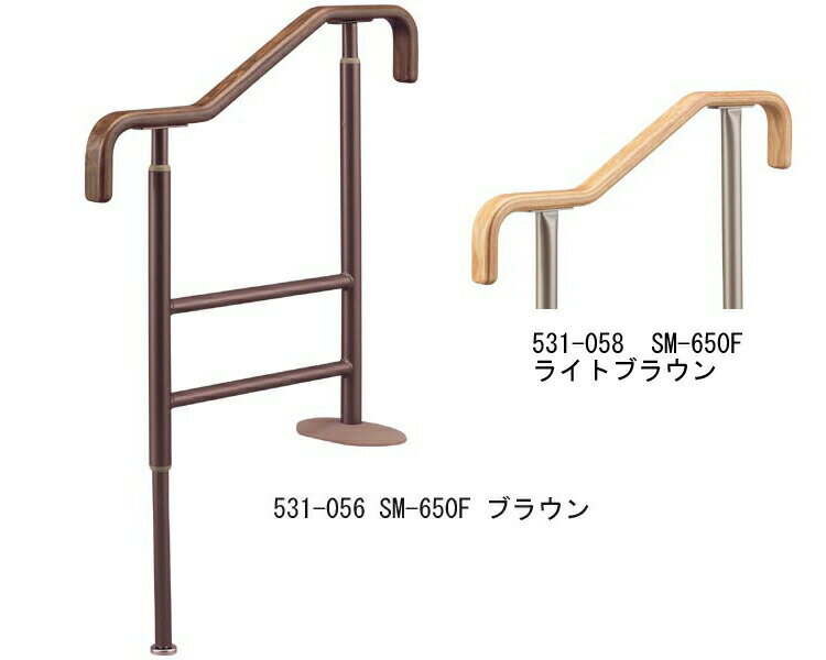 ●サイズ／幅21×奥行67.5×高さ70〜125cm●対応段差／0〜45cm●重さ／4.8kg●材質／本体：スチール、手すり：タモ積層材●最大使用者体重／100kg●生産国／日本・玄関先での転倒防止！身体をしっかり支える玄関用手すり。・手す...